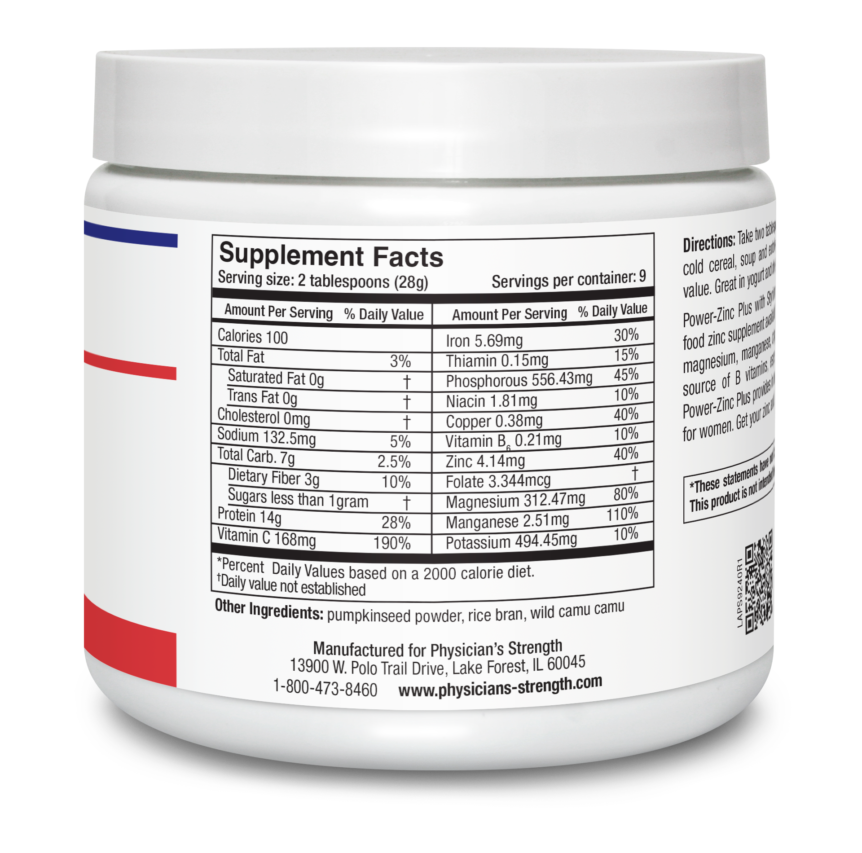Power-Zinc Plus | Physician's Strength